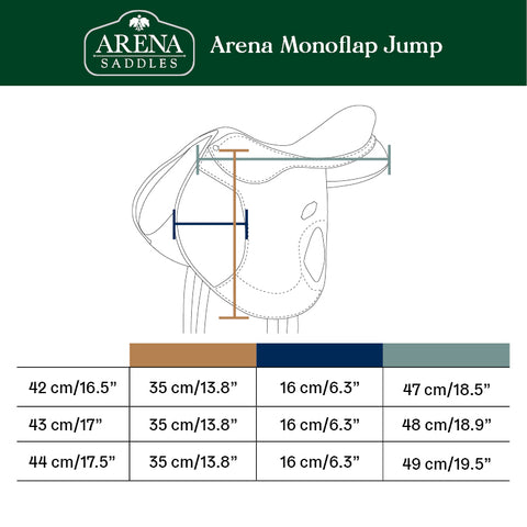 Arena Monoflap Jump – Arena Saddles